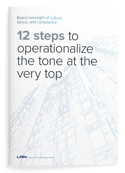 Operationalizing Ethics and Compliance for Boards | LRN